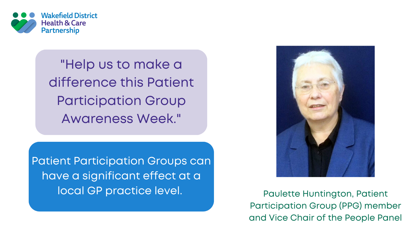 National Patient Participation Week / PPG Awareness Week – Blog from ...