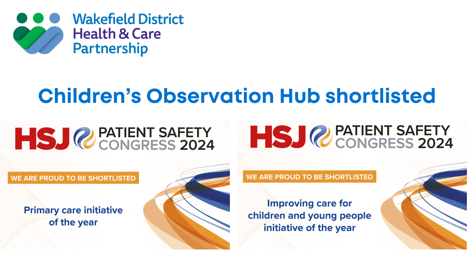 Children’s Observation Hub shortlisted in two categories for the 2024 ...