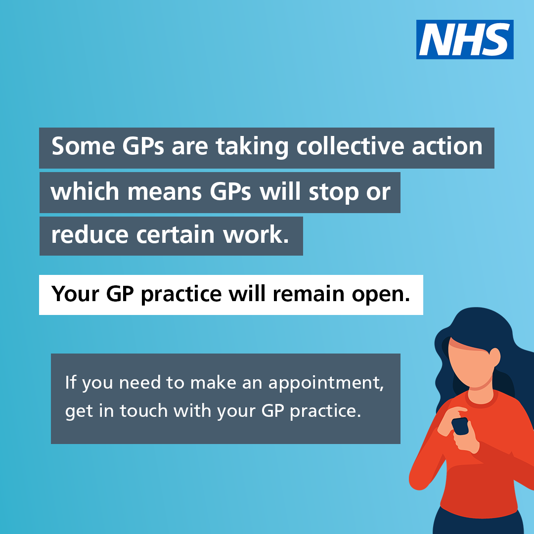 Getting the help you need during collective action by GPs - Wakefield ...